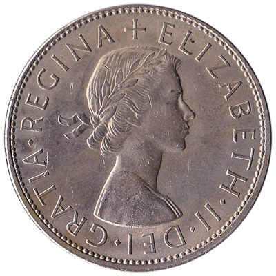 British predecimal half crown coin - Exchange yours for cash today
