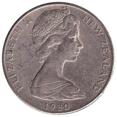 50 cent coin New Zealand old large type - Exchange yours today