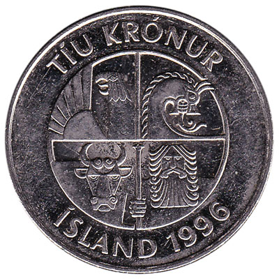 10 Icelandic Kronur coin - Exchange yours for cash today