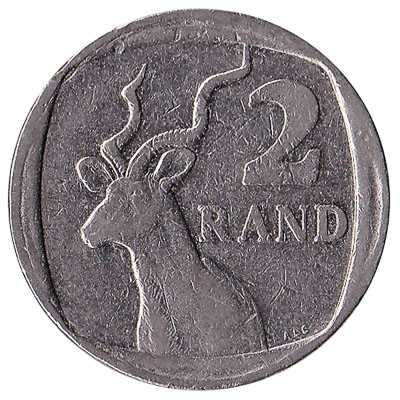 2 South African rand coin - Exchange yours for cash today