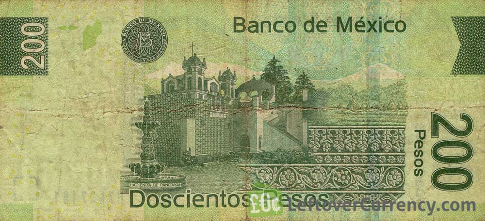 200 Mexican Pesos banknote (Series F) - Exchange yours for cash today