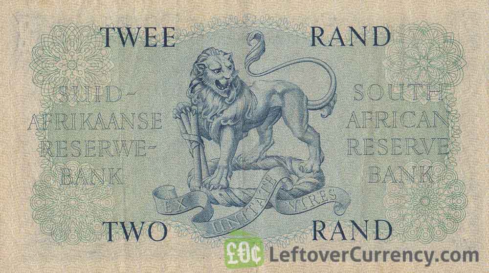 2 South African Rand note (van Riebeeck large type) - Exchange yours