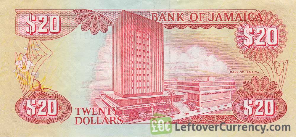 20 Jamaican Dollars banknote Noel Nethersole - Exchange yours for cash