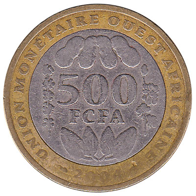 500 FCFA coin West Africa - Exchange yours for cash today