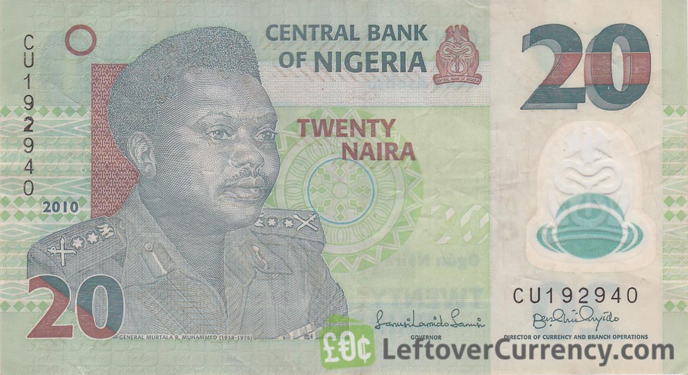 20 Nigerian Naira banknote (General Murtala Muhammed) - Exchange yours